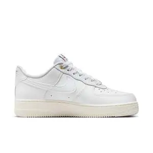 Nike Force 1 '07 Premium 'history Of Logos' Sneakers - White