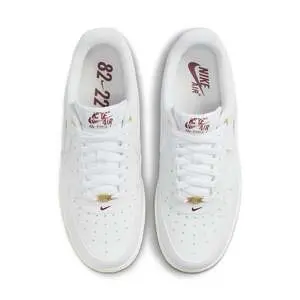 Nike Force 1 '07 Premium 'history Of Logos' Sneakers - White