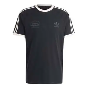 Adidas Originals Sport Graphic Cali Tee Asia Sizing 'black White - Black/white
