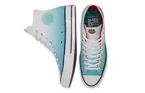 CONVERSE Chuck 70 High Top Sneakers - White/blue