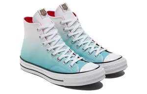 CONVERSE Chuck 70 High Top Sneakers - White/blue
