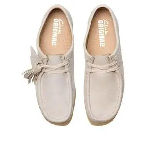 Clarks Wallabee Loafers - White
