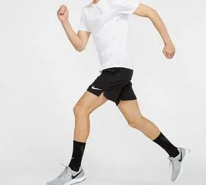 Nike Miler Short Sleeve Running Top - White