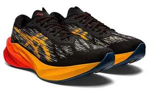 Asics Novablast 3 Low Top Athletic Sneakers - Black