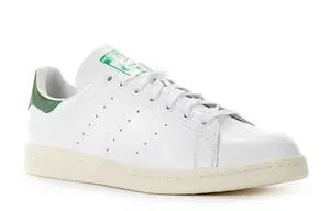 Adidas Originals Stan Smith Full Grain Leather Sneakers - White