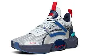 ANTA X Naruto 'uchiha Sasuke' Sneakers - Grey/blue