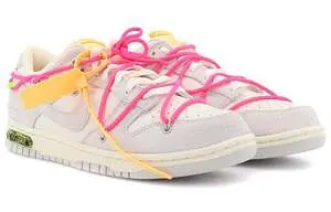 Nike X Off-white Dunk Low "the 50" Lot 17 Sneakers
