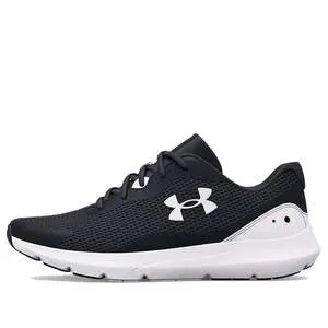 Under Armour Surge 3 Athletic Sneakers - Black/white