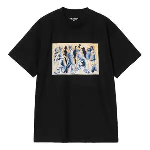 Carhartt Work In Progress Cai Arfon Bellis Short Sleeve T-shirt - Black