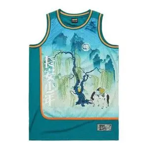 LI-NING X Badfive Graphic Jersey - Teal/multi