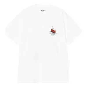 Carhartt Work In Progress Solar Chrome Script Short Sleeve T-shirt