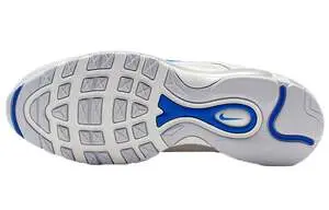 Nike Max 97 Premium "platinum Racer Blue" Sneakers - White/blue