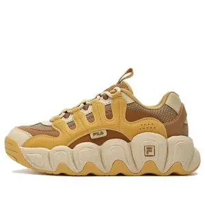FILA Croissant Chunky Sneakers - Yellow/white/brown