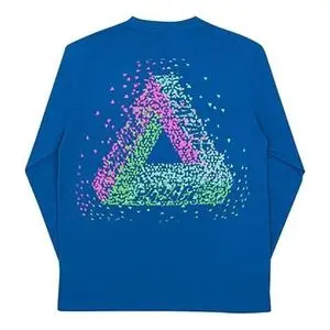 PALACE Tri-flect Long Sleeve Logo Shirt - Blue