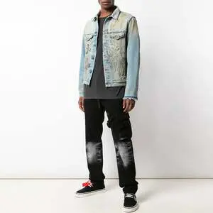 Off-White Graffiti Denim Jacket