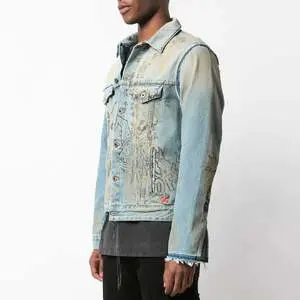 Off-White Graffiti Denim Jacket