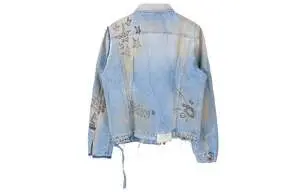 Off-White Graffiti Denim Jacket