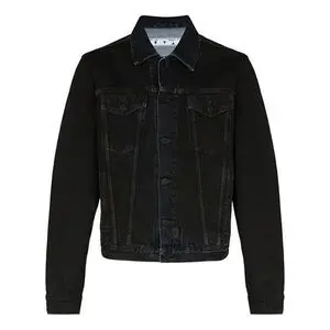 Off-White Fw20 Arrow Printed Denim Jacket