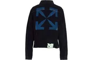 Off-White Fw20 Arrow Printed Denim Jacket