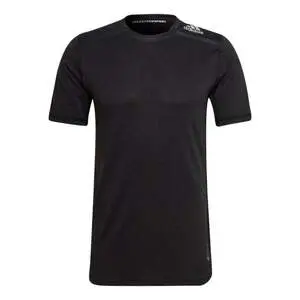 Adidas Short Sleeve T-shirt With Mesh Paneling - Default Color