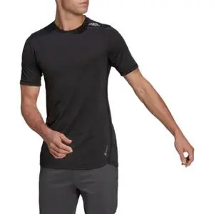 Adidas Short Sleeve T-shirt With Mesh Paneling