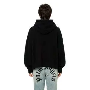 Palm Angels Kill The Bear Popover Hoodie - Black