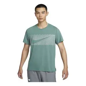 Nike Miler Flash Dri-fit Uv Running T-shirt - Bicoastal