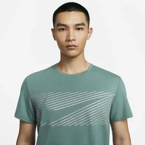 Nike Miler Flash Dri-fit Uv Running T-shirt - Bicoastal