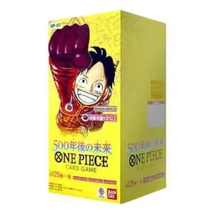 ONE PIECE Card Jp Booster Pack Box 'the Future After 500 Years - Multi-color