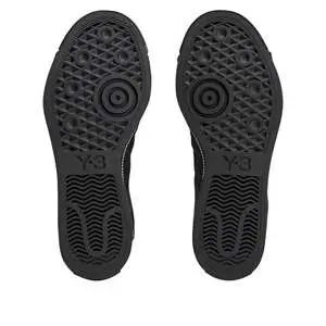 Adidas Y-3 Nizza Hi Lace Up Zip Up Sneakers - Black