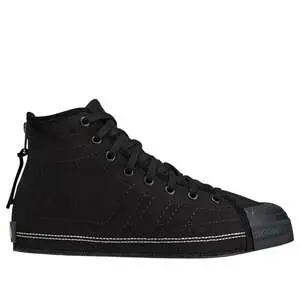 Adidas Y-3 Nizza Hi Lace Up Zip Up Sneakers - Black