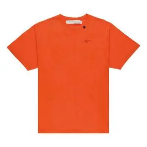 Off-White Abstract Arrows Embroidery Short Sleeve Oversize