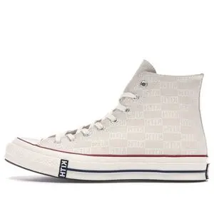 CONVERSE Kith X Chuck 70 Hi Monogram Sneakers - White