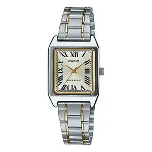 Casio Dress Series Stainless Steel Quartz Analog Watch - Gold