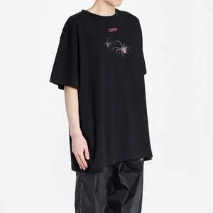 Off-White Arachno Arrow Short-sleeve T-shirt 'black/bordeau - Black Red