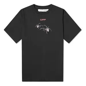 Off-White Arachno Arrow Short-sleeve T-shirt 'black/bordeau - Black Red