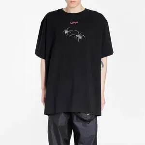 Off-White Arachno Arrow Short-sleeve T-shirt 'black/bordeau - Black Red