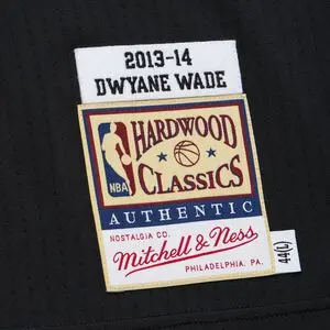 Mitchell & Ness X Miami Heat Dwyane Wade 2013-14 Hardwood Classics Jersey