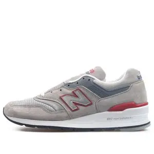 NEW BALANCE 997 Made In Usa Sneakers - Grey/red