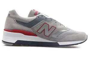 NEW BALANCE 997 Made In Usa Sneakers - Grey/red