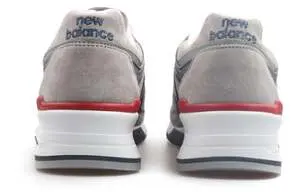 NEW BALANCE 997 Made In Usa Sneakers - Grey/red