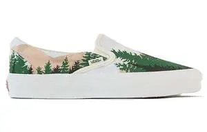 VANS Kith X Vault Og Classic Slip-on Lx 'treescape - White/green