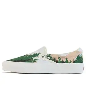 VANS Kith X Vault Og Classic Slip-on Lx "treescape - White/green