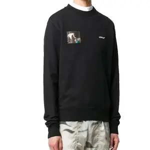 Off-White Fw20 Caravaggio Angel Printed Sweatshirt