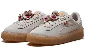 PUMA Platform Flower Tassel Sneakers