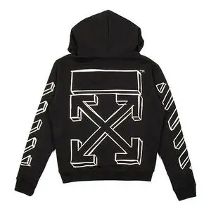 Off-White Marker Arrows Hoodie - Black/white