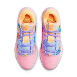 Nike Pg "painted Swoosh" Sneakers - Pink/blue