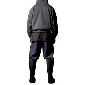 Yeezy Logo Shrunken Hoodie - Dark Grey