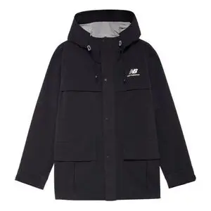 NEW BALANCE Hooded Down Jacket - Black