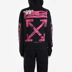 Off-White Stencil Arrow Hooded Sweatshirt